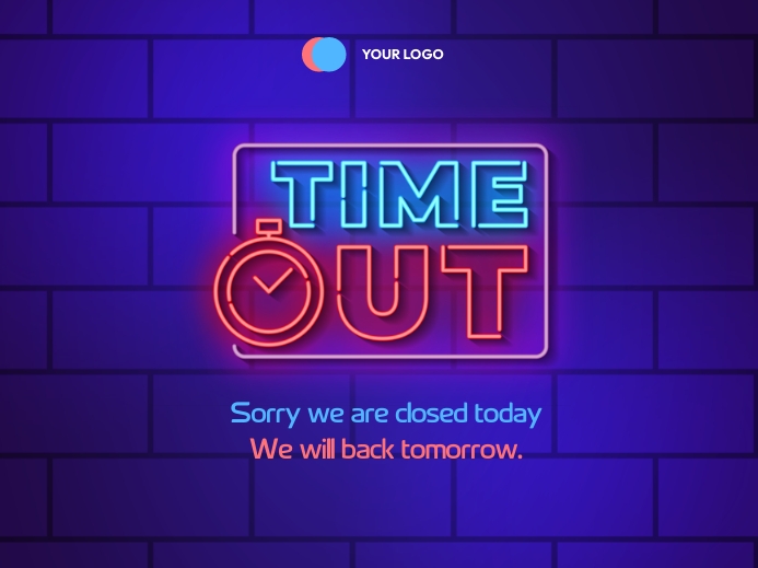 Yes We are Open / Closed yard sign Template | PosterMyWall