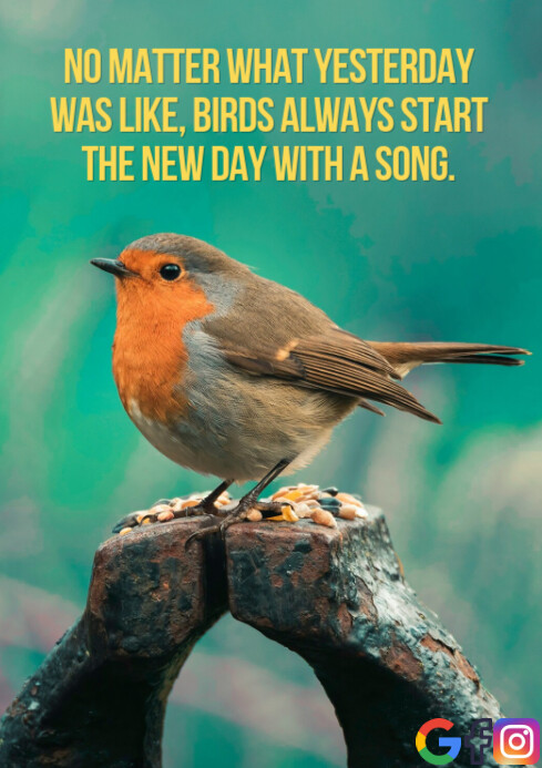 YESTERDAY AND NEW DAY QUOTE TEMPLATE | PosterMyWall