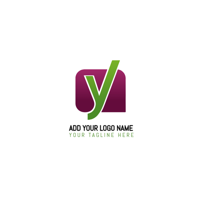Plantilla de Yoast/y Logo/brand/business/icon/symbol/gradient/identity ...