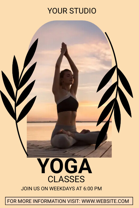 Yoga class Template | PosterMyWall