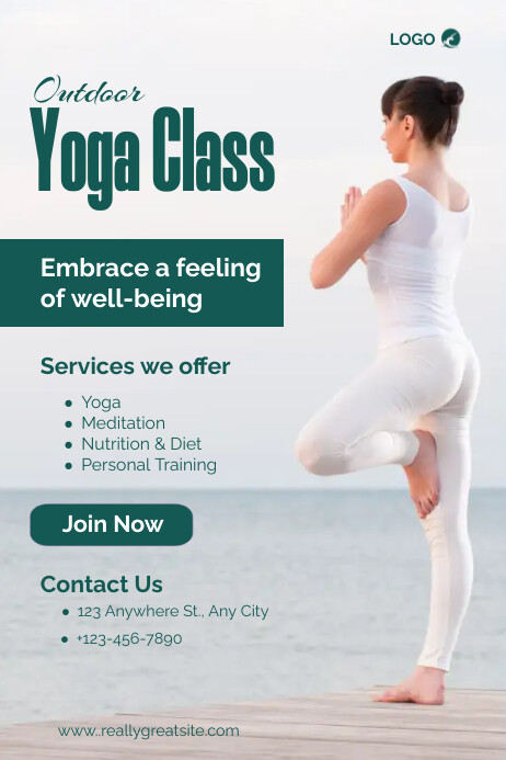YOGA CLASS Template | PosterMyWall