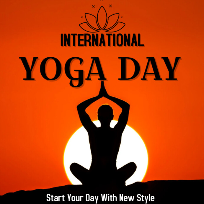 Copy of YOGA DAY CELEBRATION | PosterMyWall