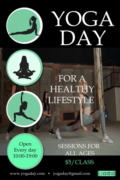 YOGA DAY Template | PosterMyWall