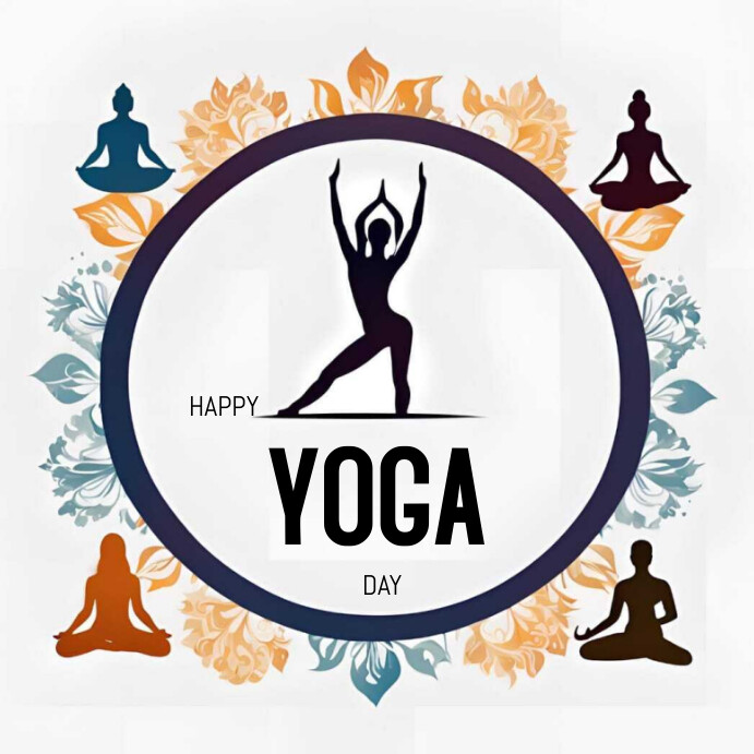 Copy of yoga day | PosterMyWall
