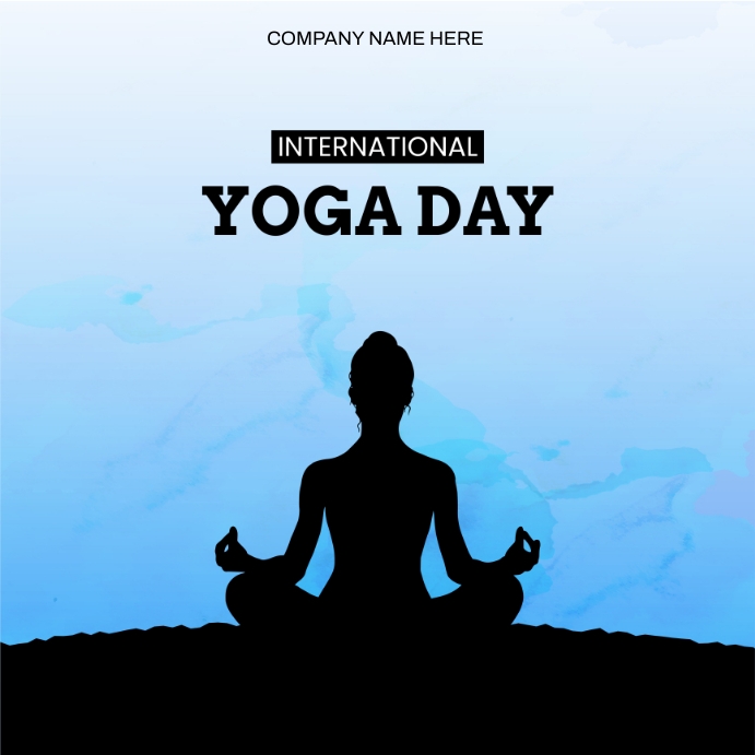 yoga day Template | PosterMyWall