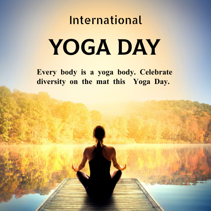 Yoga day Template | PosterMyWall