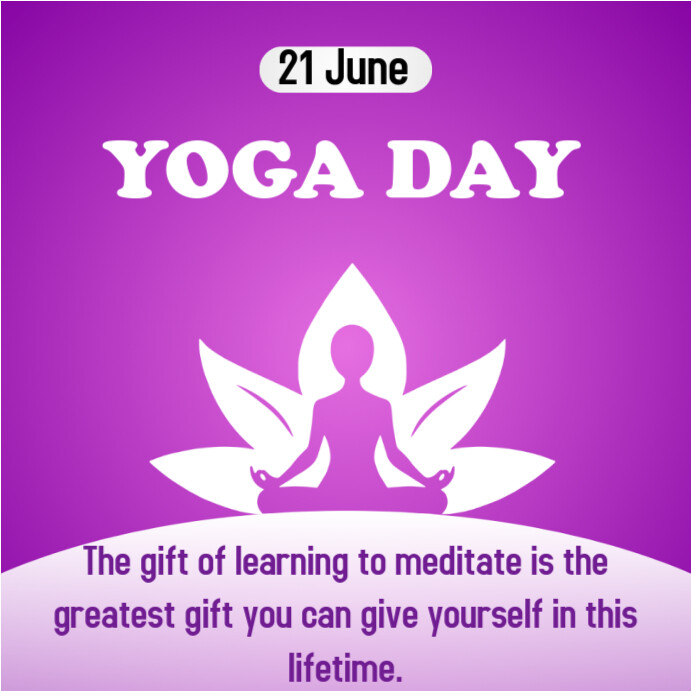 Copy of YOGA DAY | PosterMyWall