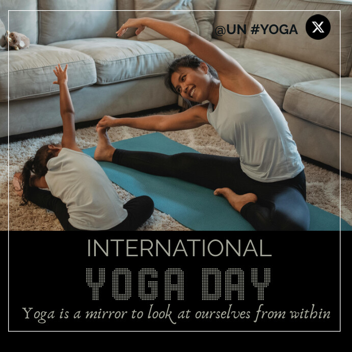 YOGA DAY Template | PosterMyWall