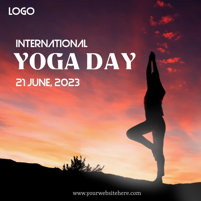 yoga day Template | PosterMyWall