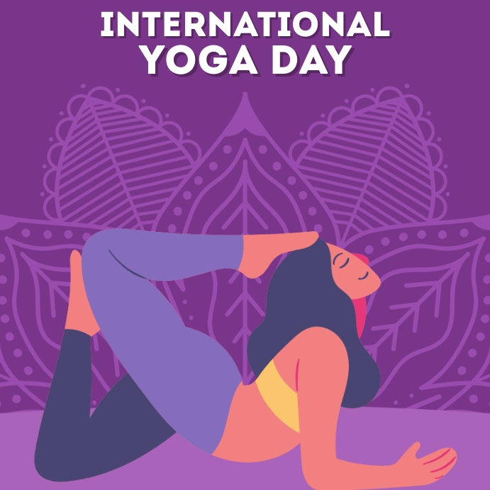 Yoga Day Template | PosterMyWall