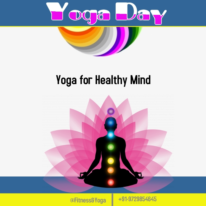 Yoga Day Template | PosterMyWall