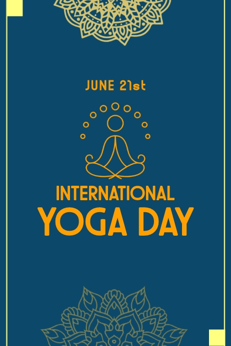 Yoga Day Template | PosterMyWall