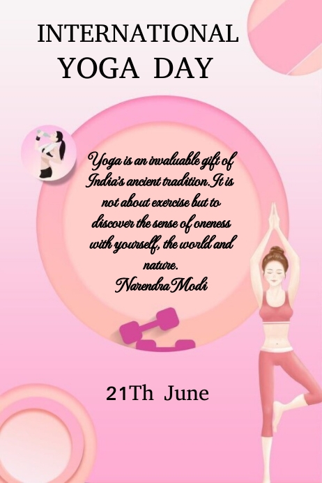 Yoga day Template | PosterMyWall