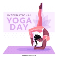 yoga day post Template | PosterMyWall