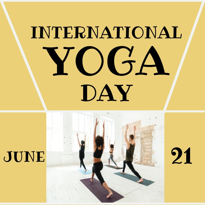 Yoga Day Instagram Post Template | PosterMyWall