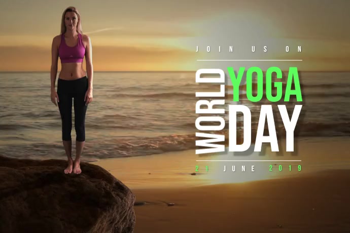 Plantilla de yoga day social media post | PosterMyWall