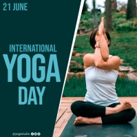 yoga day wish Template | PosterMyWall
