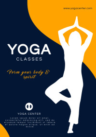 YOGA AD FLYER TEMPLATE | PosterMyWall