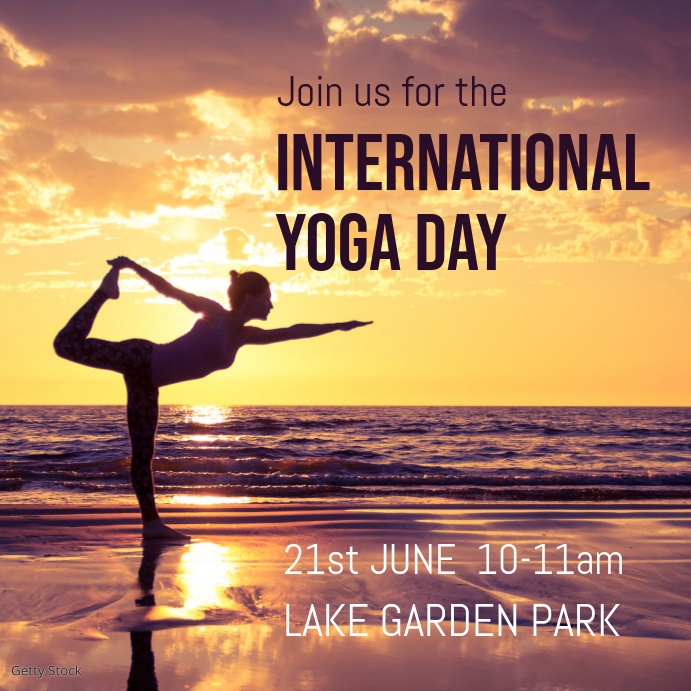 yoga graphic Template | PosterMyWall