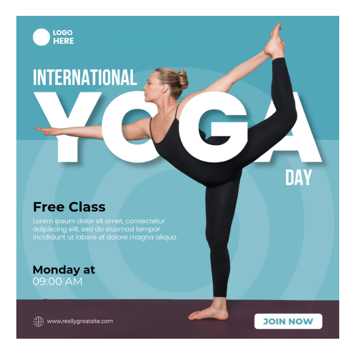 Yoga Instagram Post Template | PosterMyWall