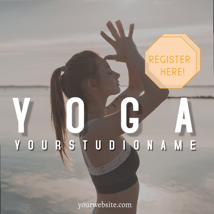 Yoga Instagram Post Template | PosterMyWall