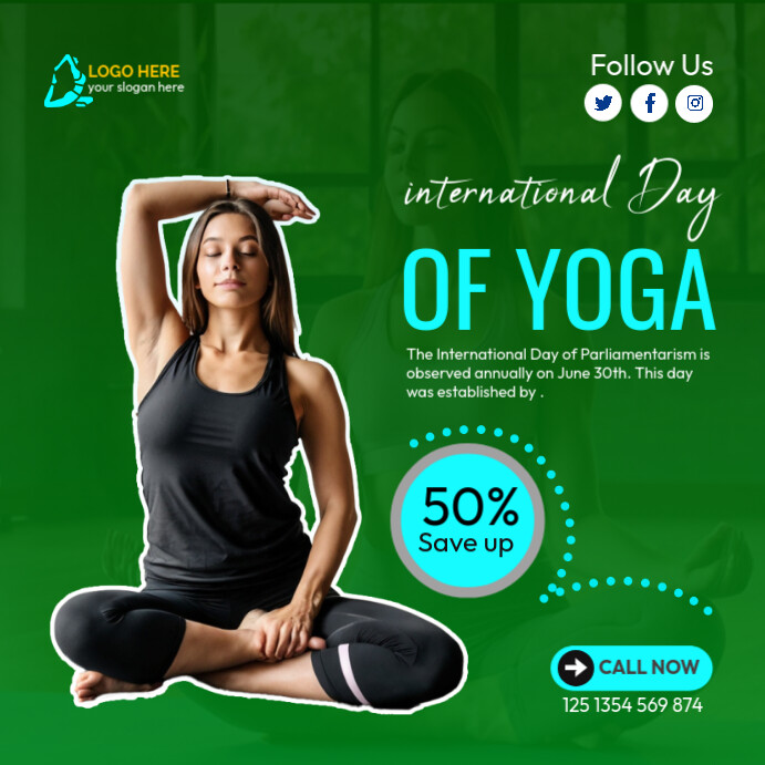 Copy of yoga post | PosterMyWall