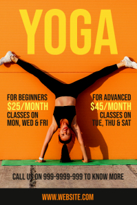 Yoga Poster Template | PosterMyWall
