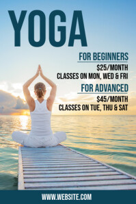 Yoga Poster Template | PosterMyWall
