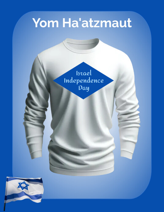 Copy of Yom Ha'atzmaut (Israel Independence Day) | PosterMyWall