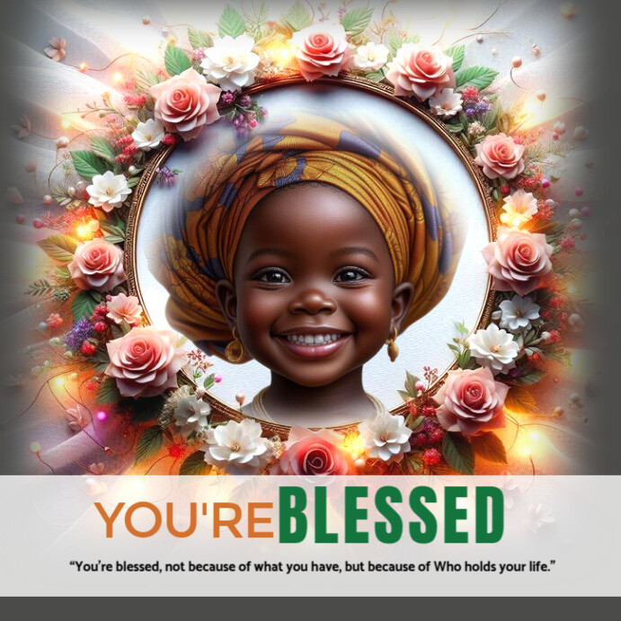 You're blessed Template | PosterMyWall
