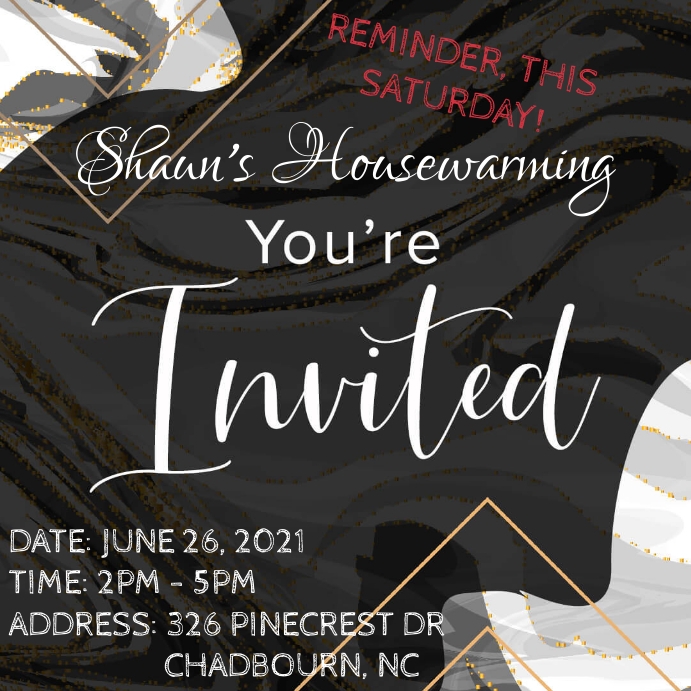 Copy of You're Invited | PosterMyWall