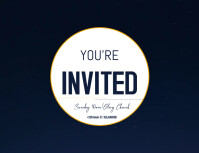 You're Invited Flyer Template | PosterMyWall