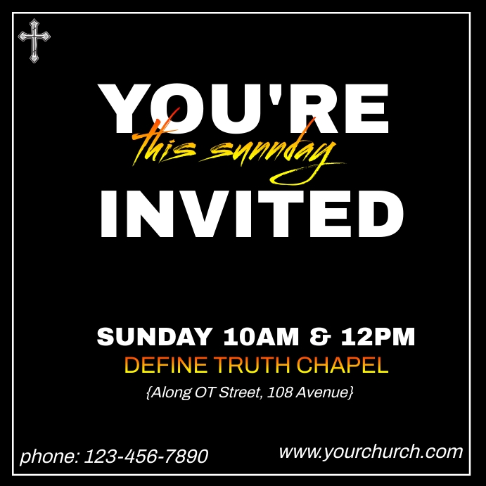 Copy of you're invited | PosterMyWall