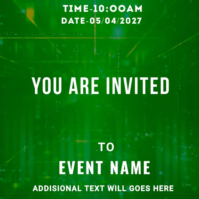 You are invited Template | PosterMyWall