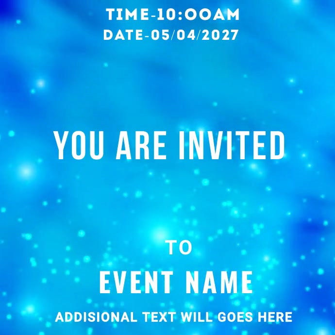 You are invited Template | PosterMyWall