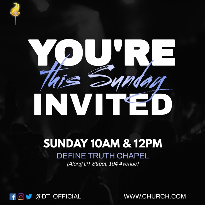 You are invited Template | PosterMyWall