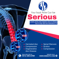 Back Pain Appointment Template | PosterMyWall