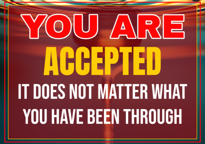 You Have Been Accepted Placard Template | PosterMyWall