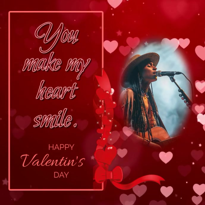 You Make My Heart Smile Template | PosterMyWall