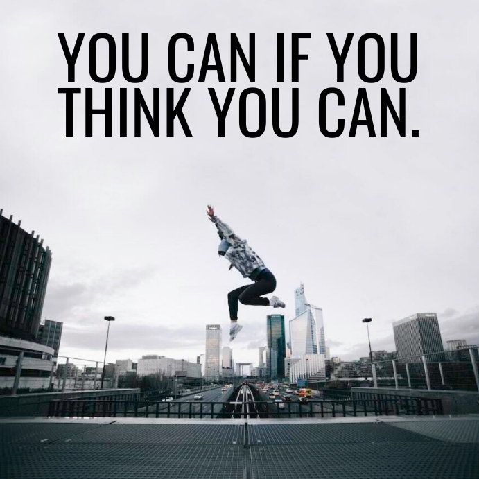 YOU THINK QUOTE TEMPLATE | PosterMyWall