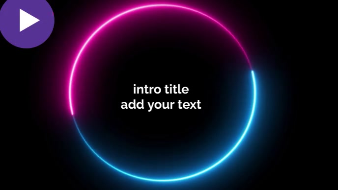 you tube intro video Template | PosterMyWall