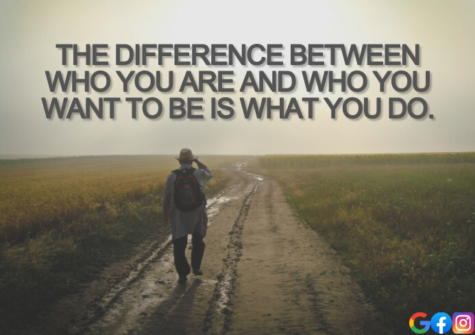 YOU WNT AND WHAT QUOTE TEMPLATE | PosterMyWall