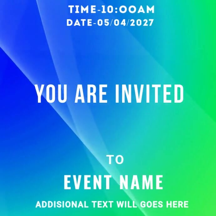 Your are invited Template | PosterMyWall