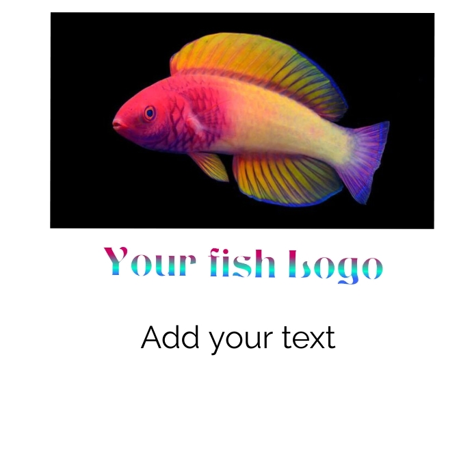 Your fish Template | PosterMyWall