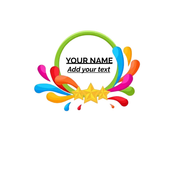 your name Template | PosterMyWall