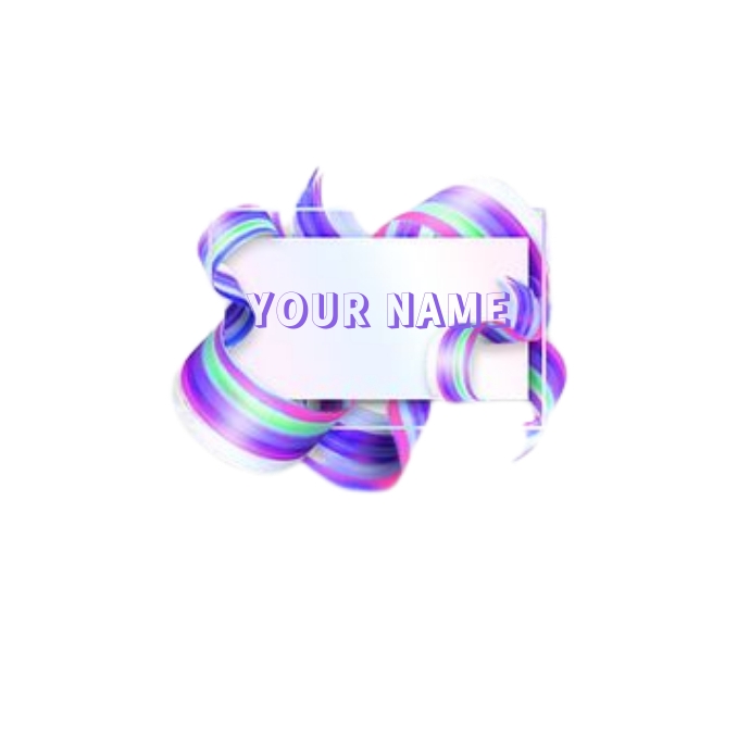 your name Template | PosterMyWall