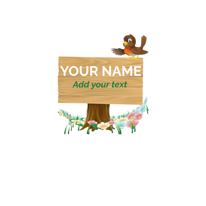 YOUR NAME Template | PosterMyWall