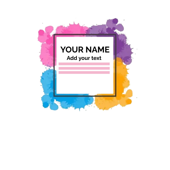 your name Template | PosterMyWall
