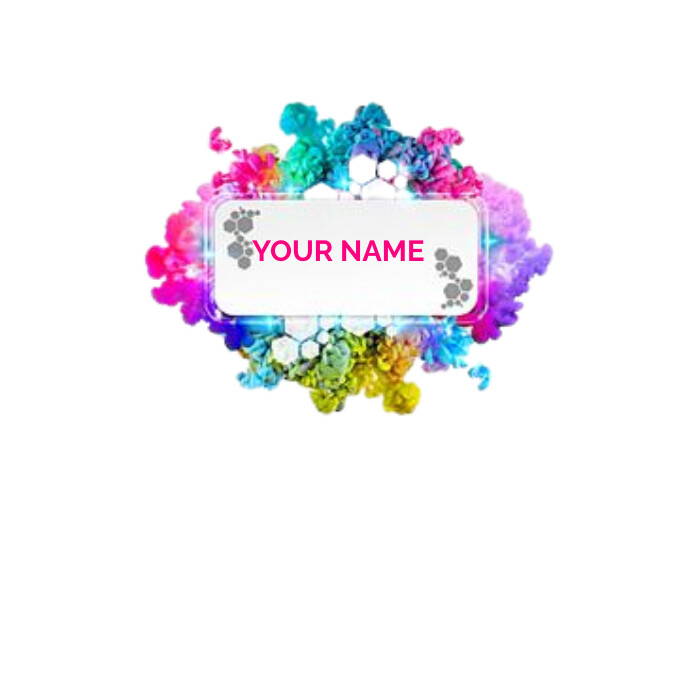 your name Template | PosterMyWall