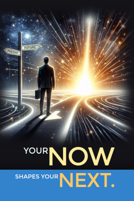 Copia de Your now shapes your next | PosterMyWall